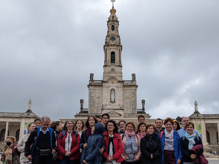 A Pázmány ITK oktatói és munkatársi közösségének fatimai zarándoklata ...
