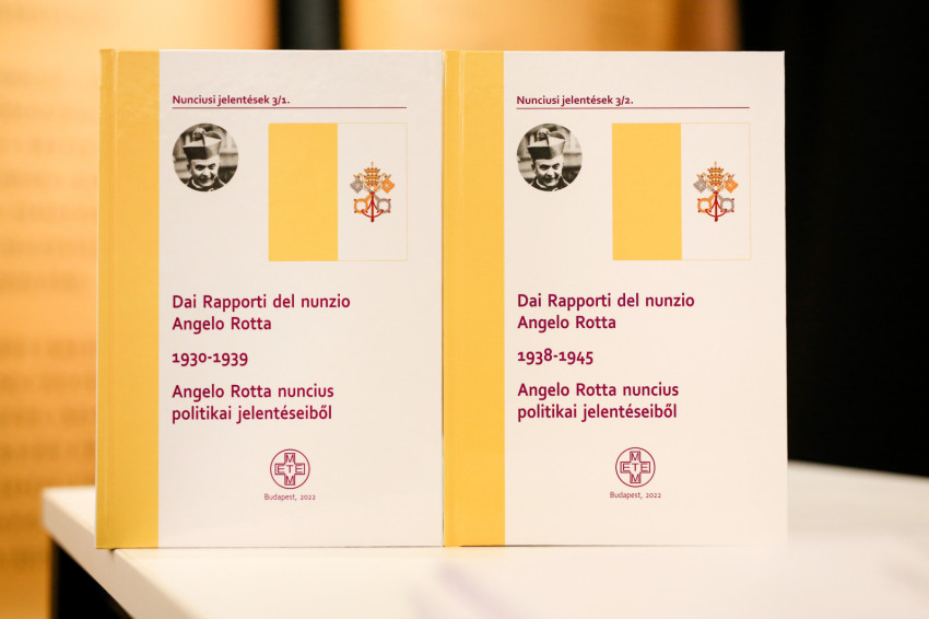 Kétkötetes monográfia jelent meg Angelo Rotta pápai nuncius 1930–45 ...