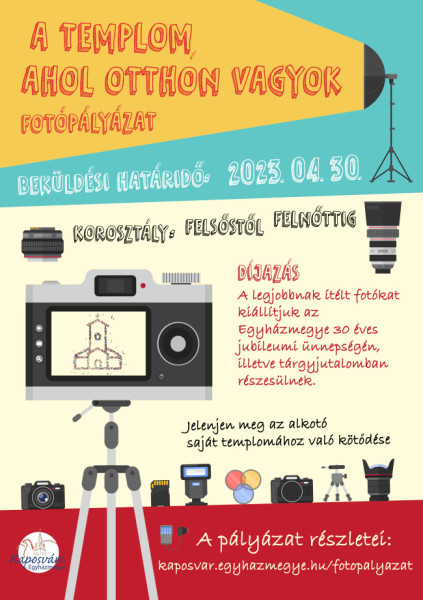 A templom, ahol otthon vagyok – Rajz- és fotópályázatot hirdet a ...