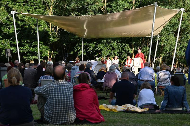 Berta Tibor püspök mutatott be búcsúi szentmisét Szent Kristóf ünnepén ...