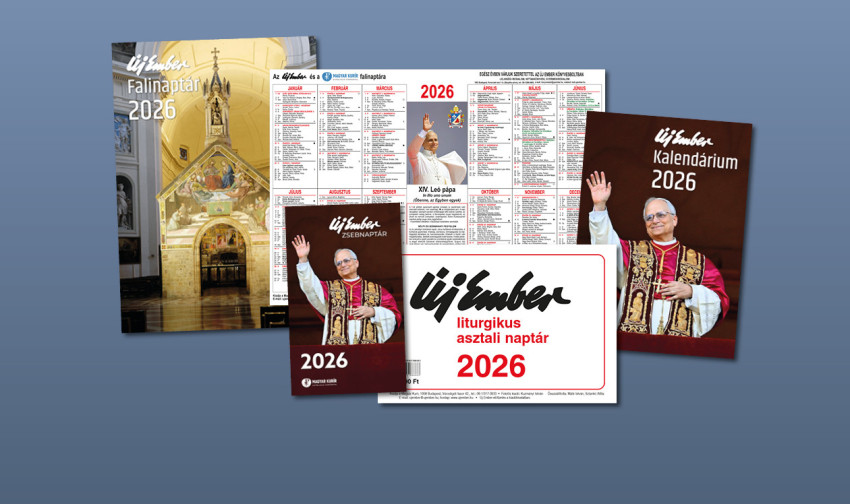 Megjelentek az Új Ember 2026-os naptárai | Magyar Kurír - katolikus ...